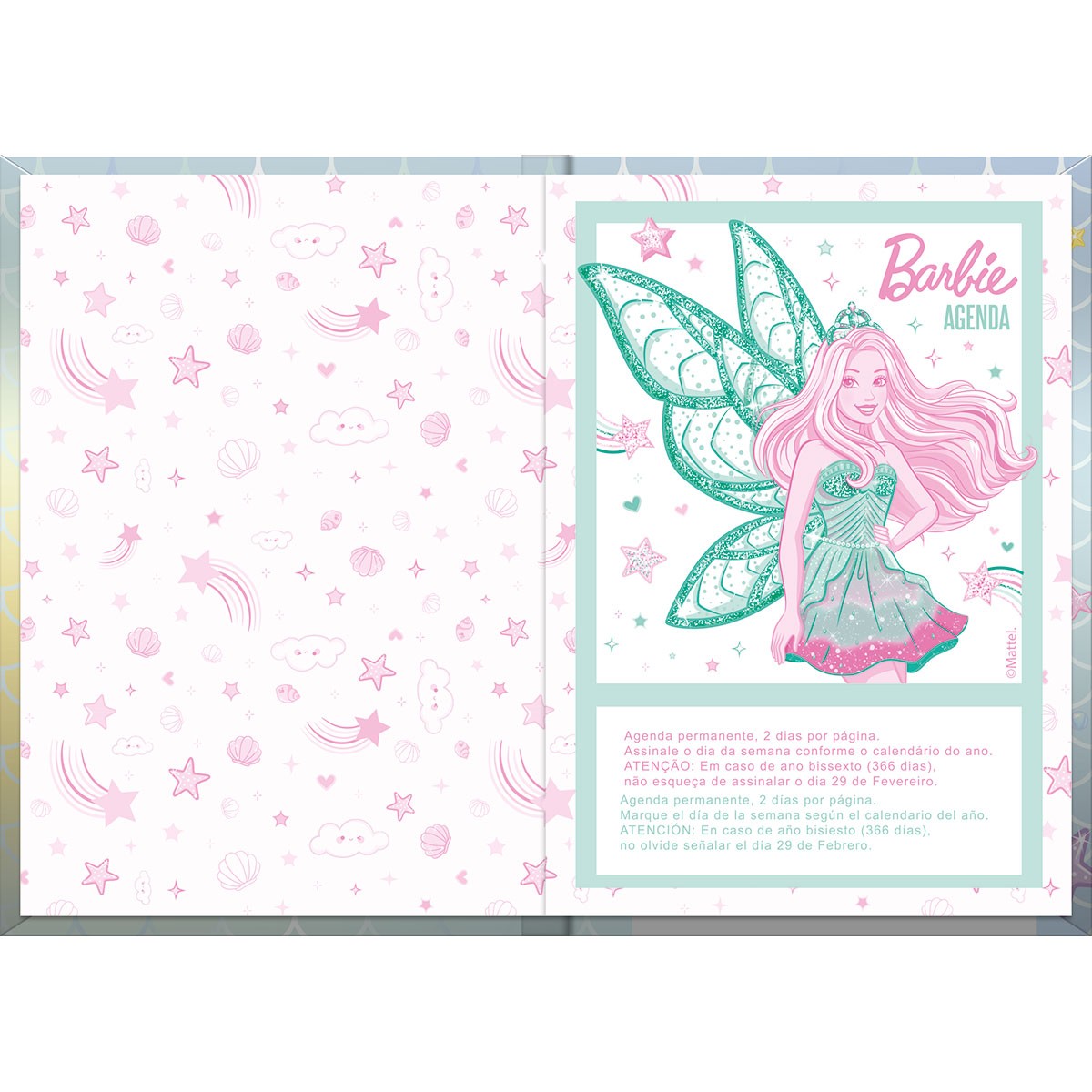 Agenda Escolar Barbie - BARBIE - Agendas e Planners, Agenda - Foroni
