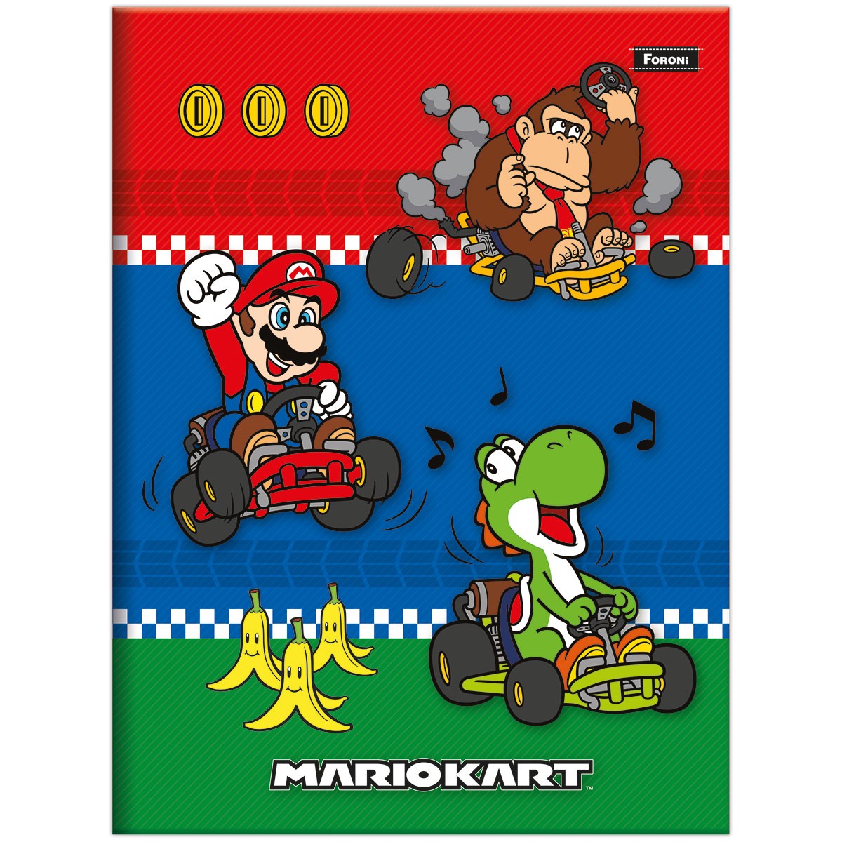 Caderno Brochura e Brochurão Capa Dura Super Mario - SUPER MARIO ...