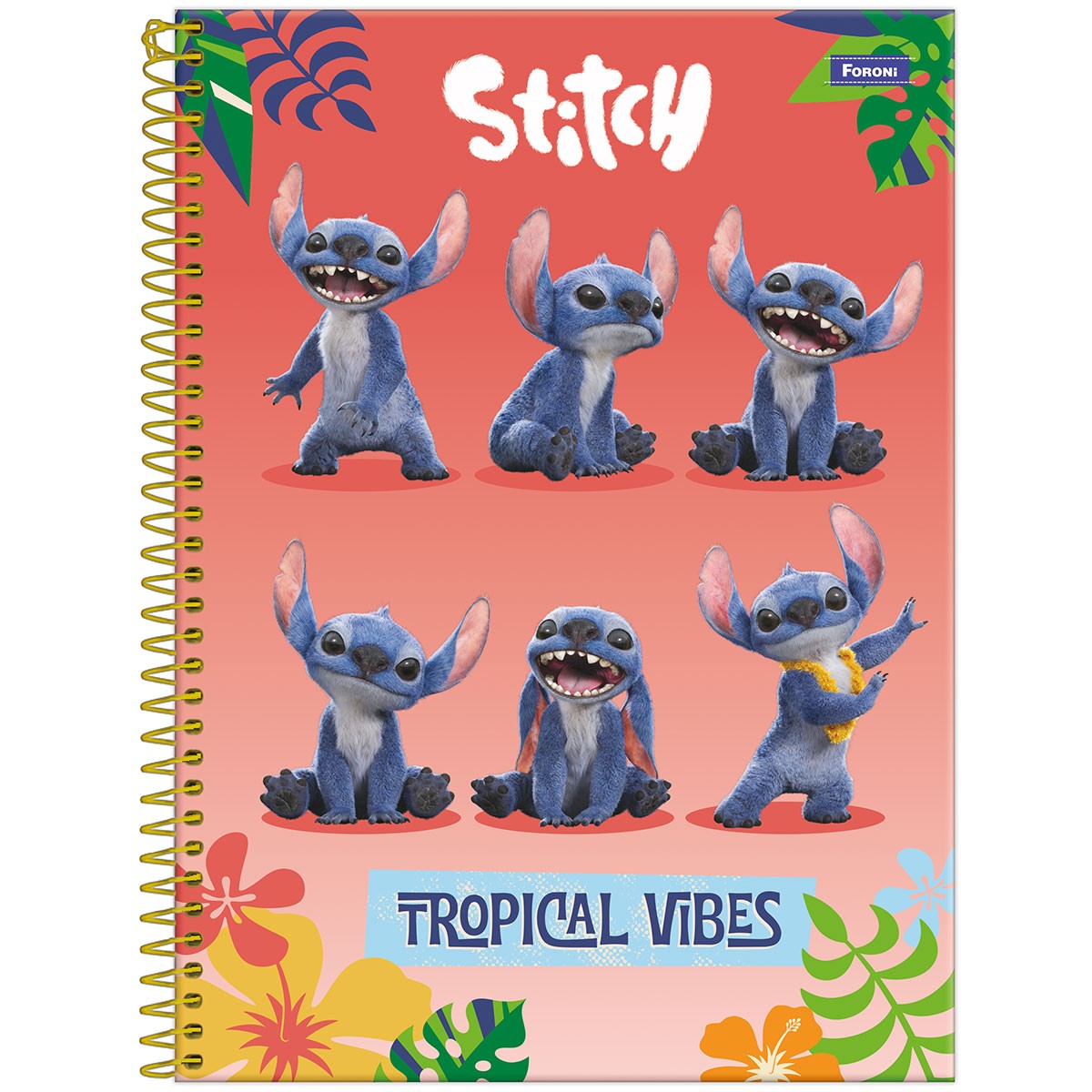 Caderno Capa Dura Universitário Stitch - STITCH MOVIE - Cadernos ...