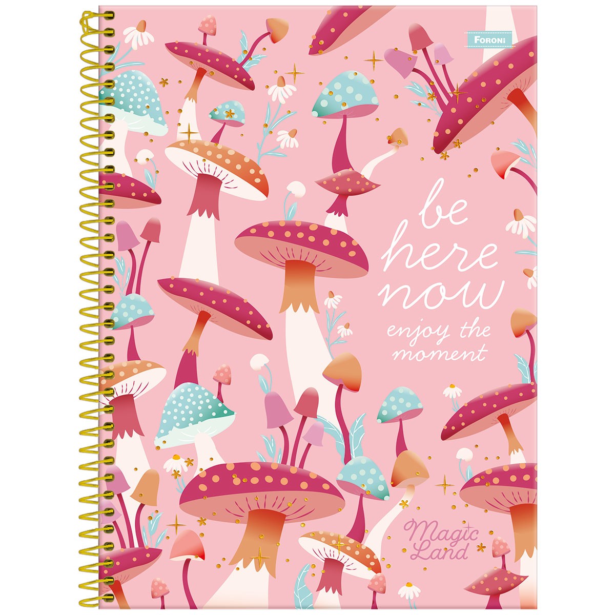 Caderno Universitário Capa Dura Magic Land - MAGIC LAND - Cadernos ...