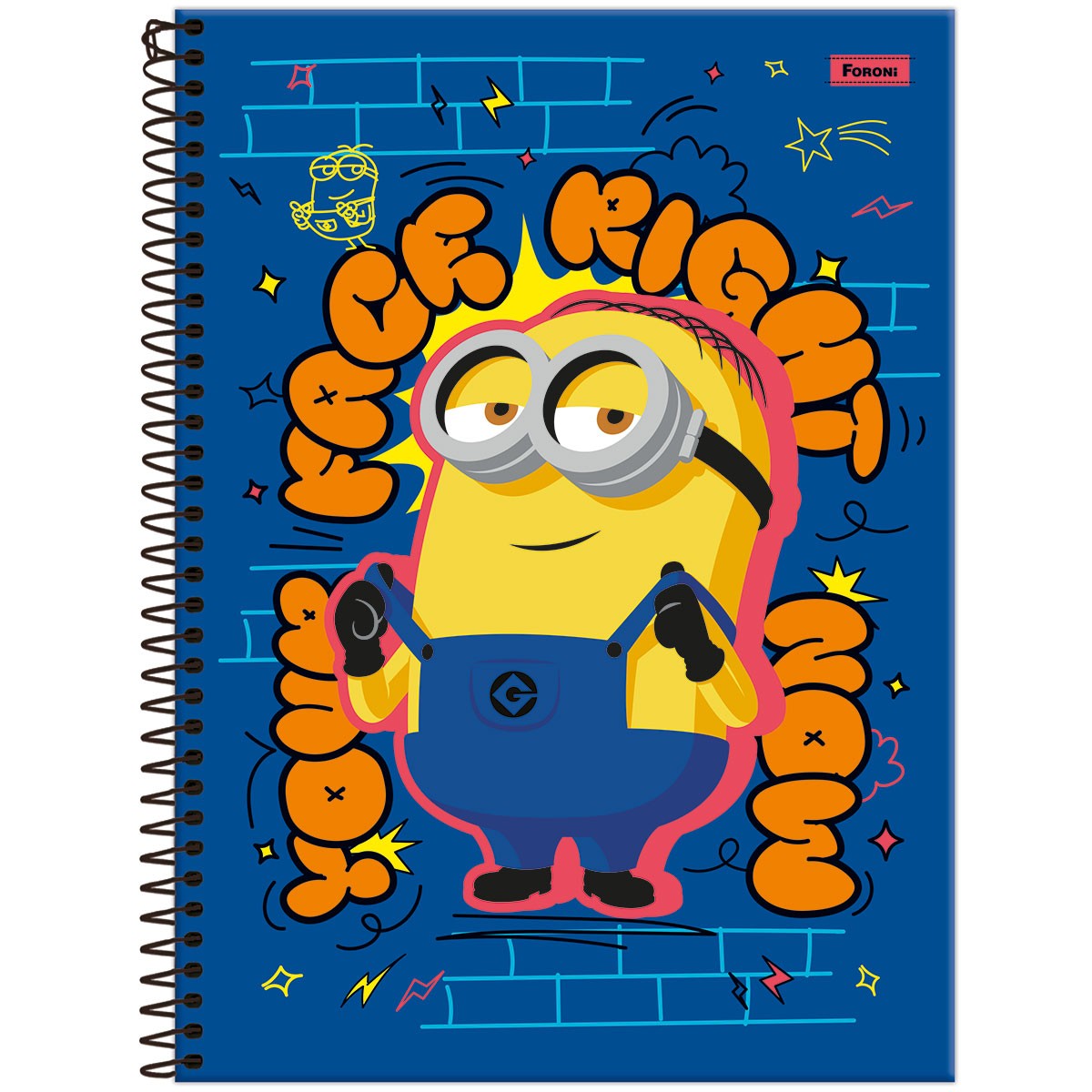 Caderno Universitário Capa Dura Minions - MINIONS - Cadernos ...