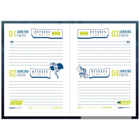 Agenda Escolar Batman - BATMAN - Agendas e Planners, Agenda - Foroni